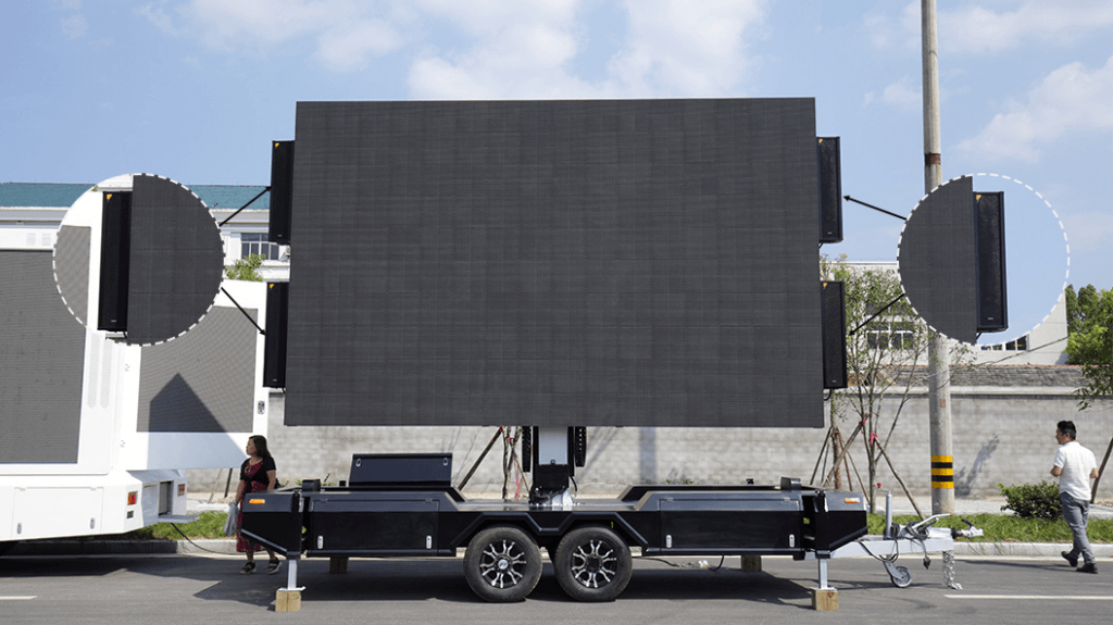 LED Mobile Trailer USMT-12 | Portable Advertising Display