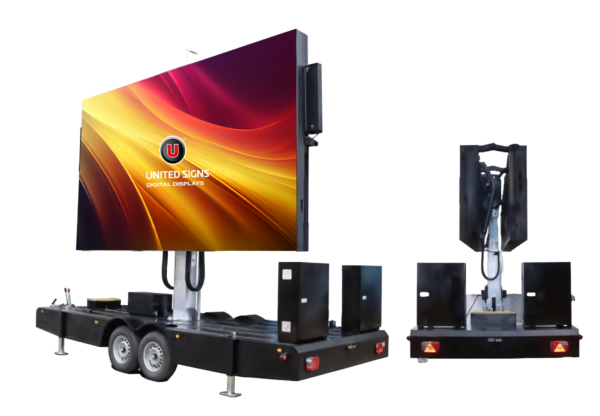 United Signs Mobile LED Trailers | LED Screens & Video Wall