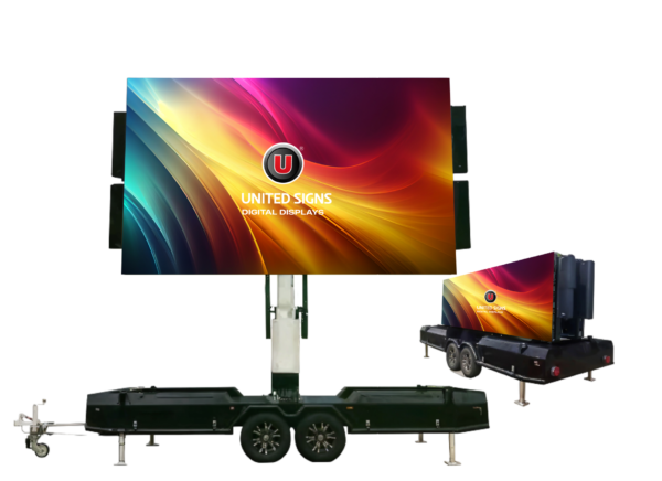 United Signs Mobile LED Trailers | LED Screens & Video Wall