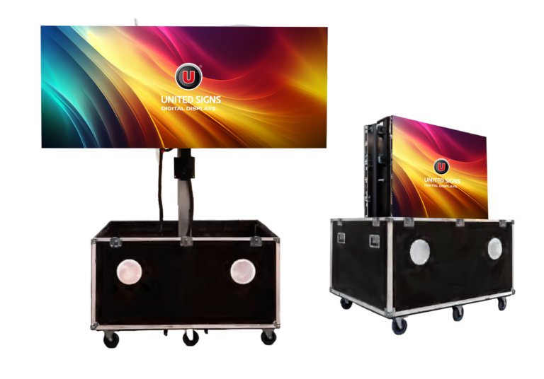 United Signs Mobile LED Trailers | LED Screens & Video Wall