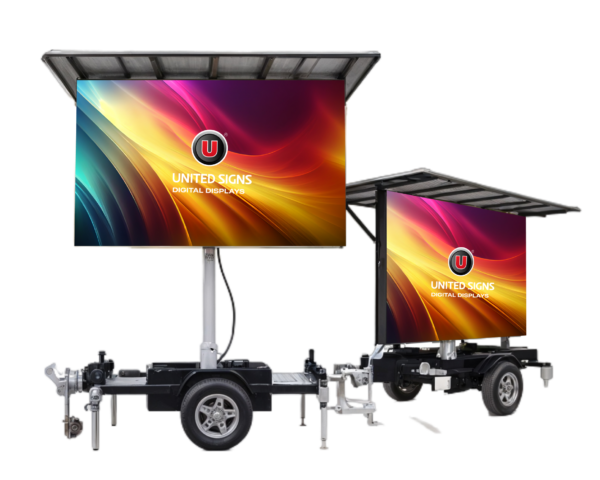 United Signs Mobile LED Trailers | LED Screens & Video Wall