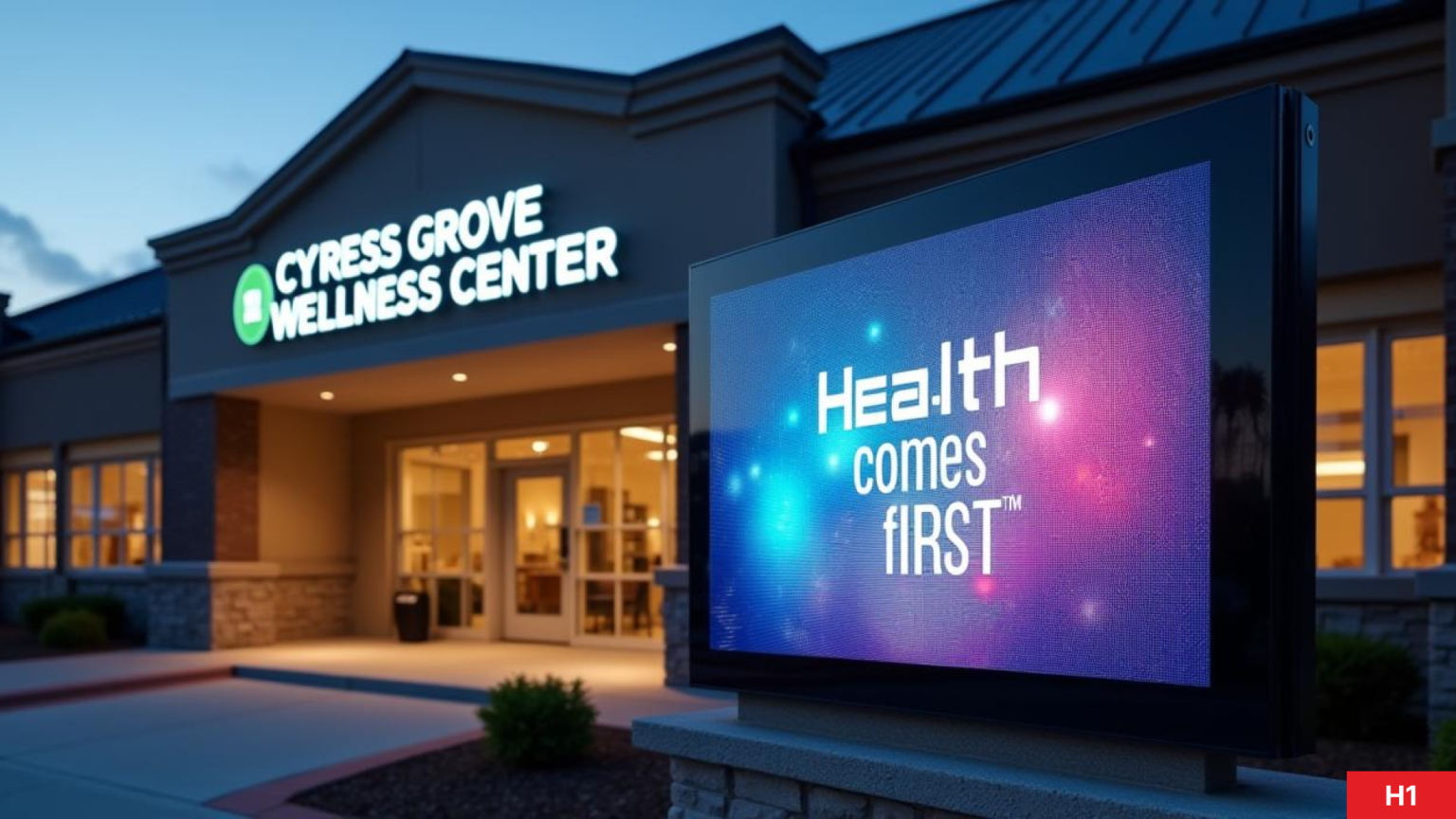 Healthcare Custom Signage Portfolio | Medical Facility Signs