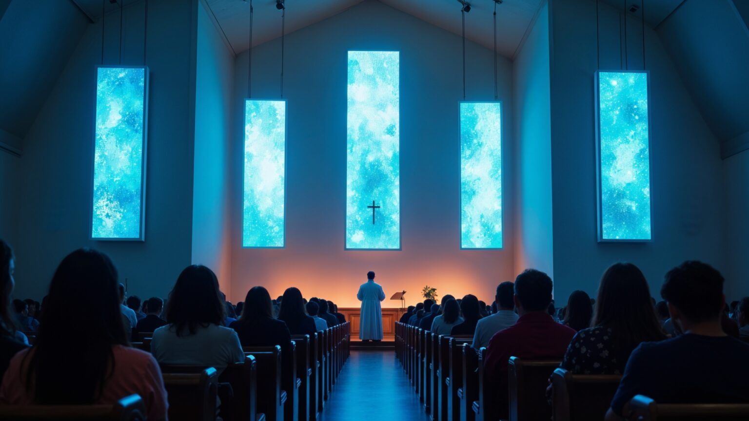 Worship Walls: LED Displays for Churches & Ministries